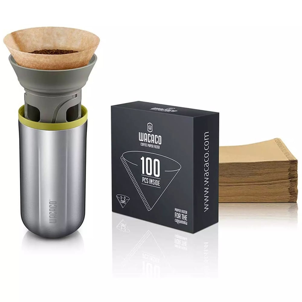 Wacaco Filtro Papel Cuppamoka - Café Limpio en Ruta